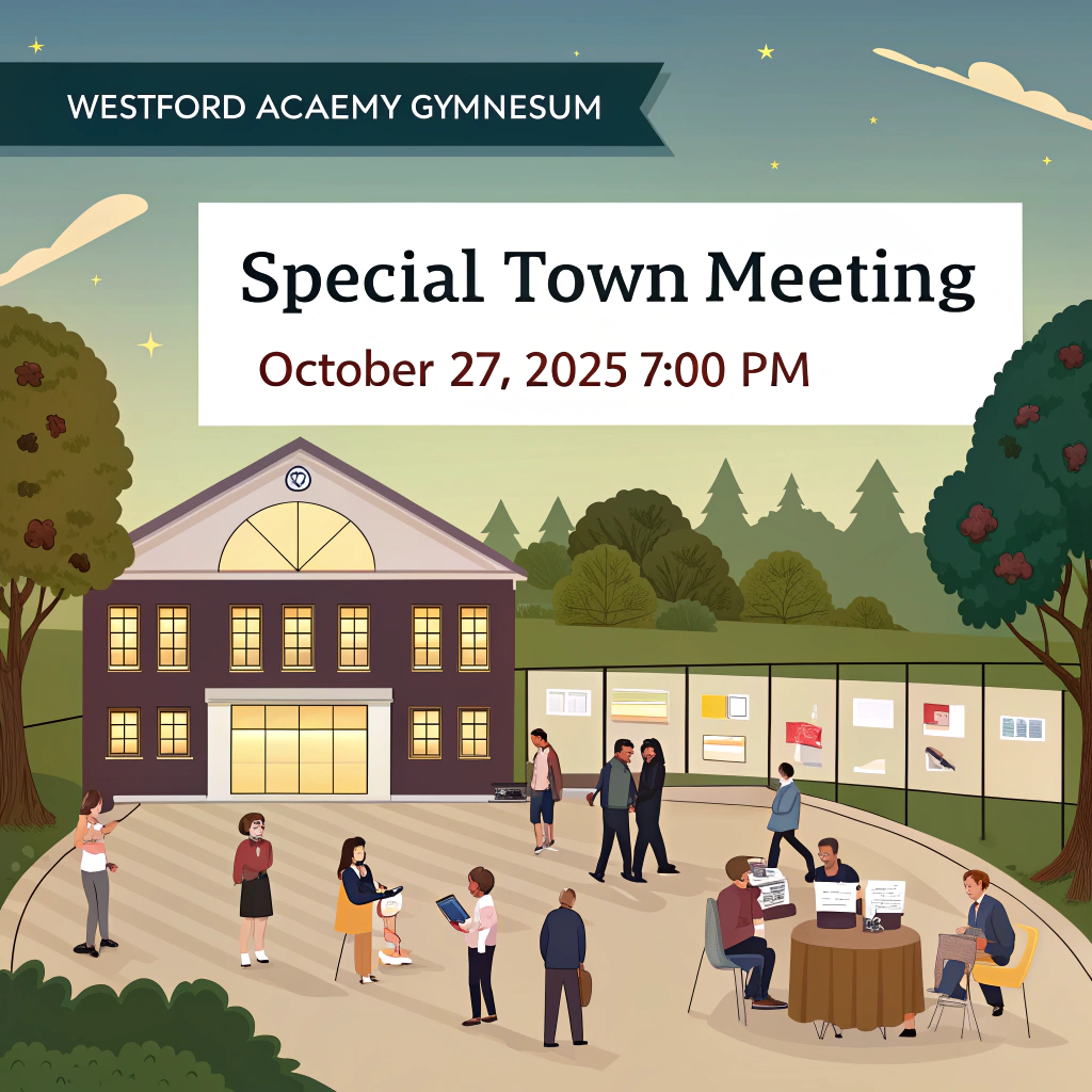 Upcoming Special Town Meeting: Join Us on October 27! – WRTC